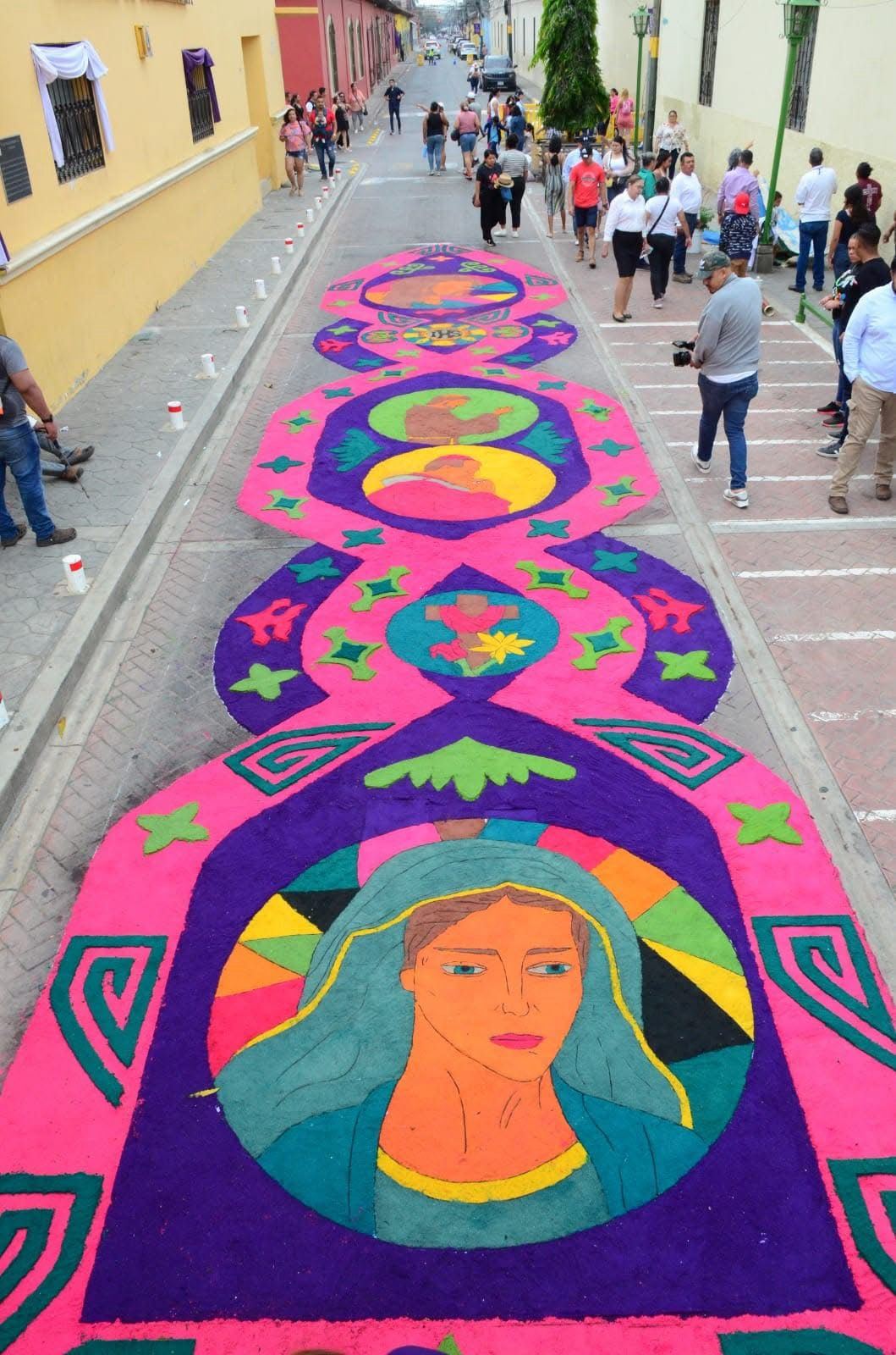 Comayagua se prepara para la Semana Santa con la tradicional creación ... Comayagua se prepara para la Semana Santa con la tradicional creación ...