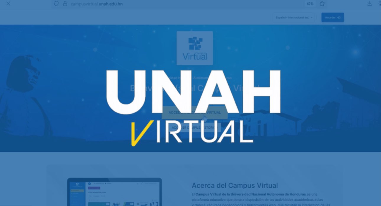 UNAH lanza admisión en línea para hondureños en el extranjero con “UNAH Virtual - ABRIENDO BRECHA